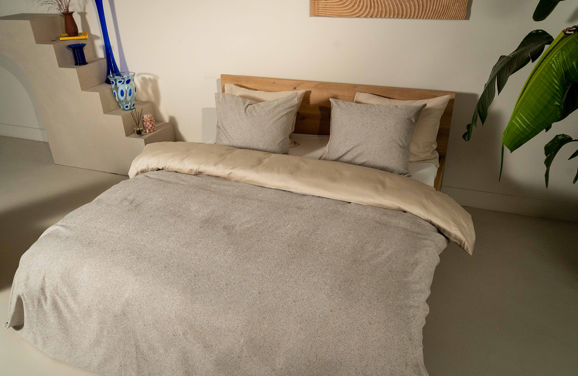 Kayori Miha Bettwäsche Naturell