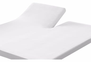 Dixxius Split-Topper Spannbetttuch Excellent Percale | Swiss Sense